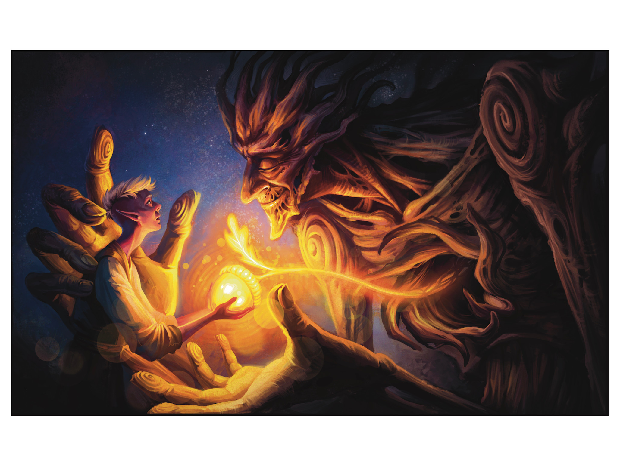 "Gift of the Greenman" - Alyse Stewart - Silver Bonsai Gallery