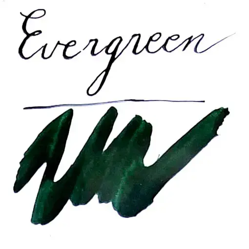 Waterproof Pigmented Calligraphy Inks - Evergreen - Silver Bonsai Gallery