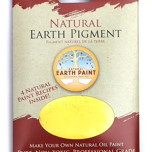 Natural Earth Paint 3 oz. Earth & Mineral Pigments - Brilliant Yellow ...