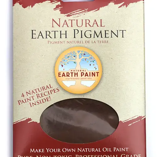 Natural Earth Paint 3 oz. Earth & Mineral Pigments - Burnt Umber ...