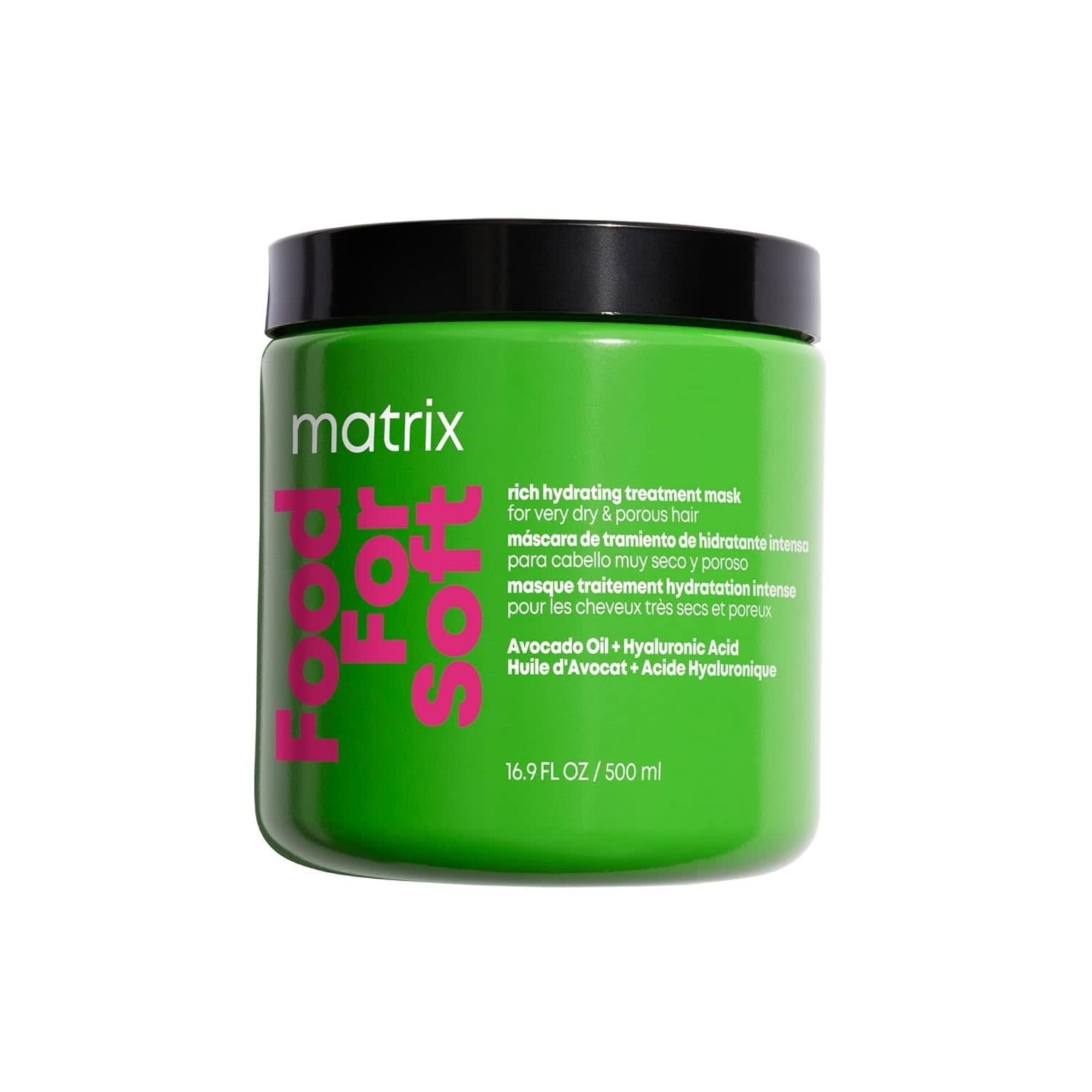 Matrix - Food For Soft - Masque Hydratant Intense 500ml - Entrepôt de ...