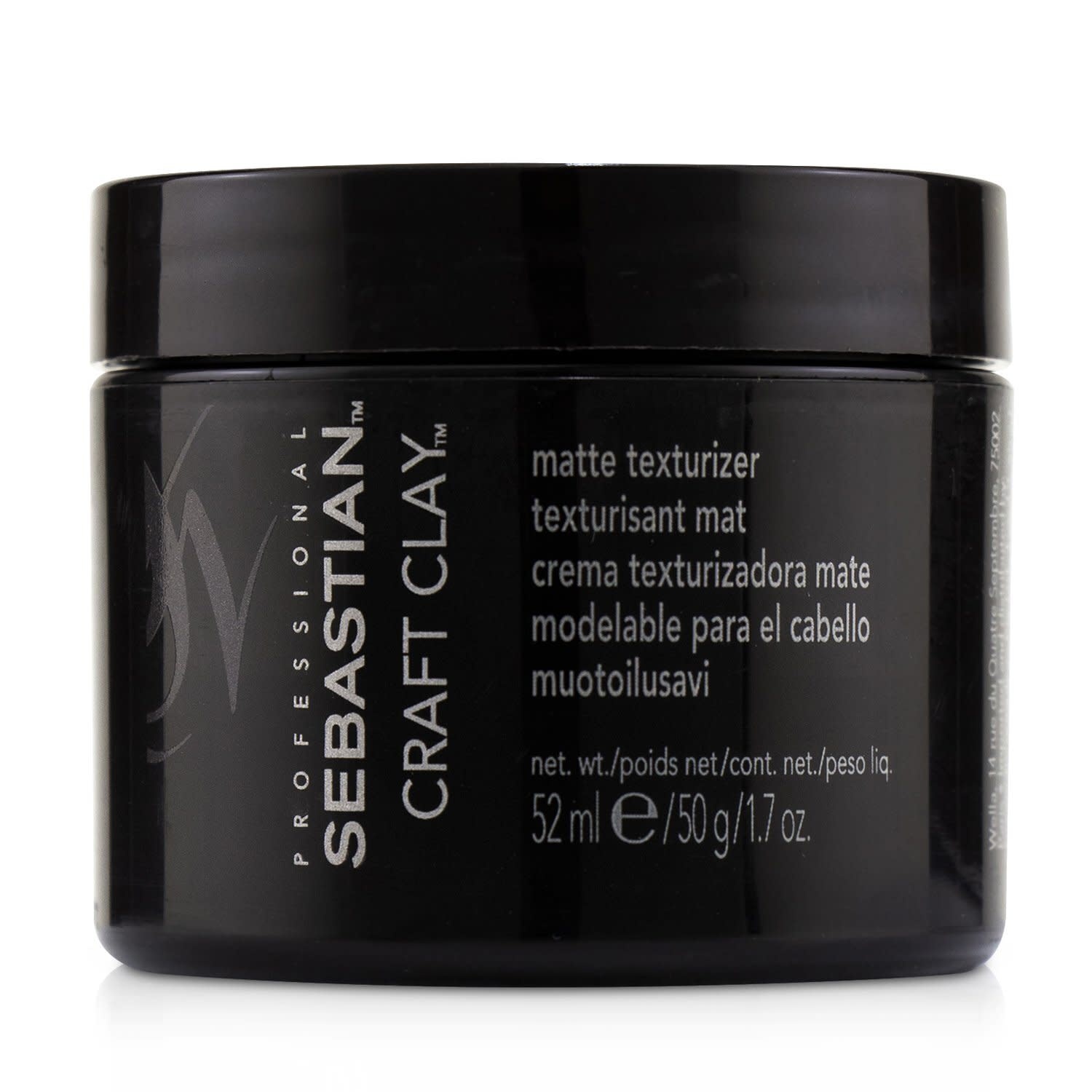 Sebastian - Craft clay - Texturisant mat 50g - Entrepôt de la Coiffure