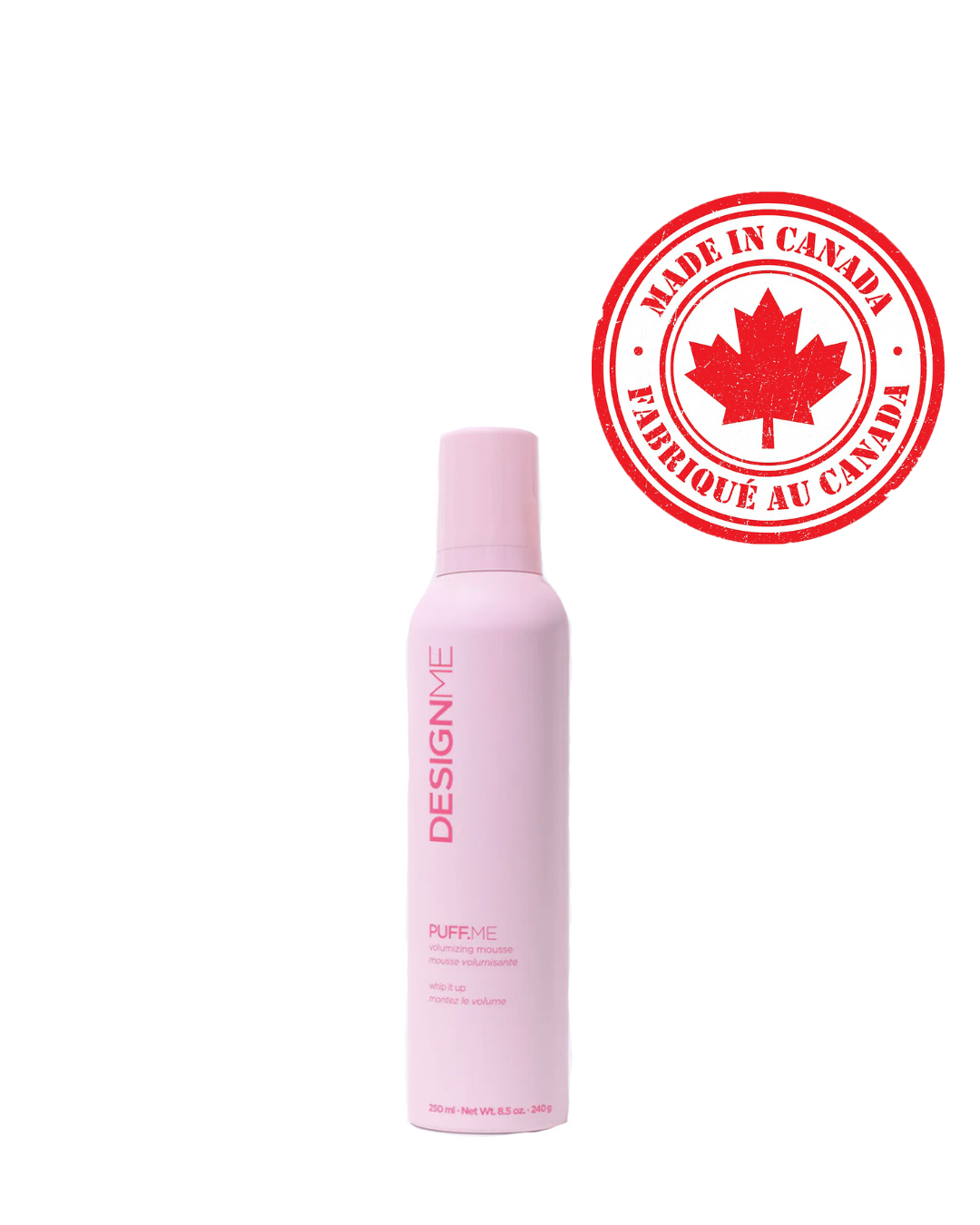 Design.Me - Puff.Me - Mousse Volumisante 250ml - Entrepôt de la Coiffure