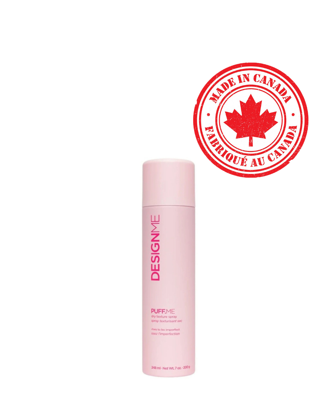 Design.Me - Puff.Me - Spray Texturisant Sec 248ml - Entrepôt de la Coiffure