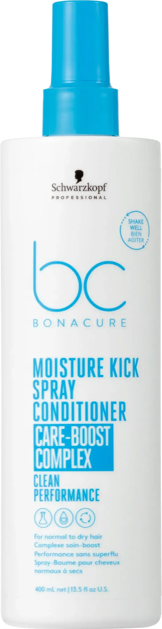 Bonacure - Moisture Kick - Revitalisant spray care boost complex 400ml ...