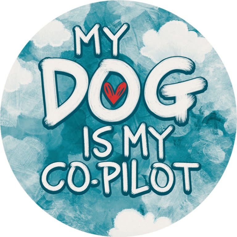 Dog Co Pilot Car Coaster - Garden Specialties