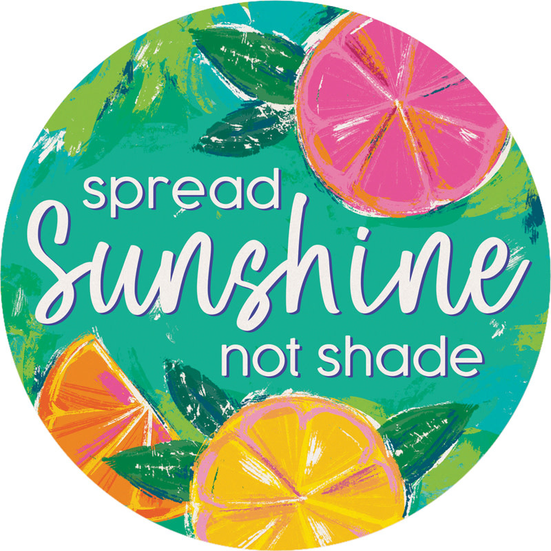 Spread Sunshine Not Shade Car Coaster - Garden Specialties
