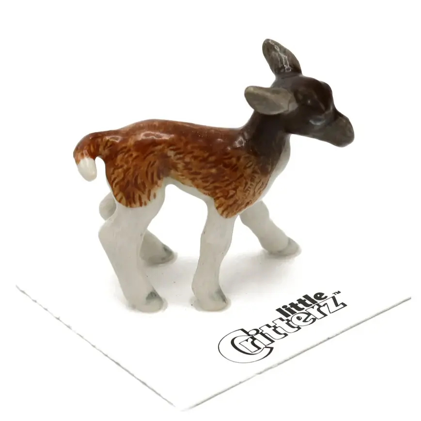 Llama"Inca" - miniature porcelain figurine - Garden Specialties