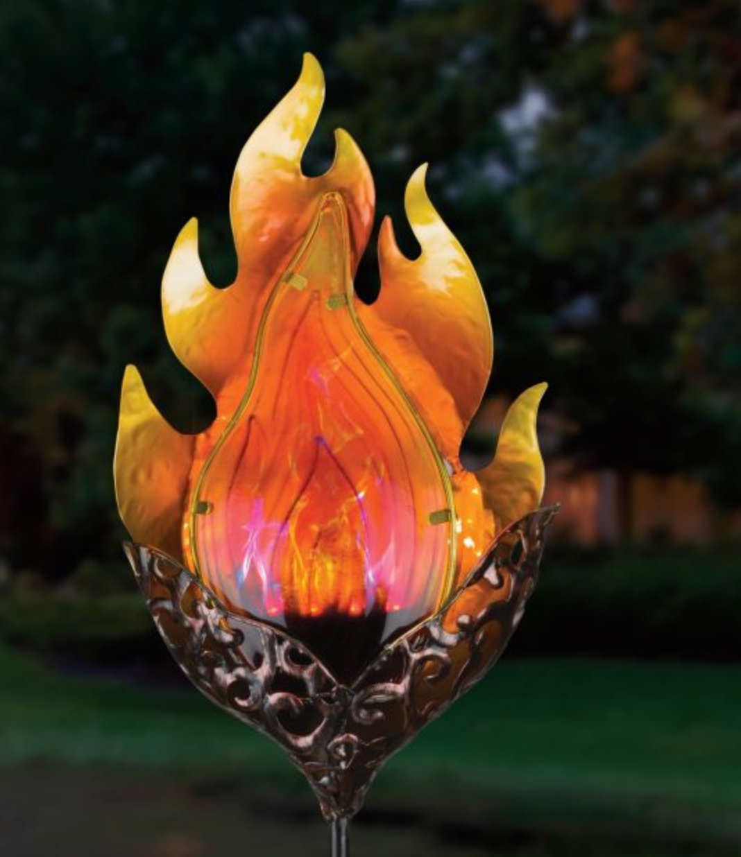 Blaze Solar Stake - Vintage - Garden Specialties
