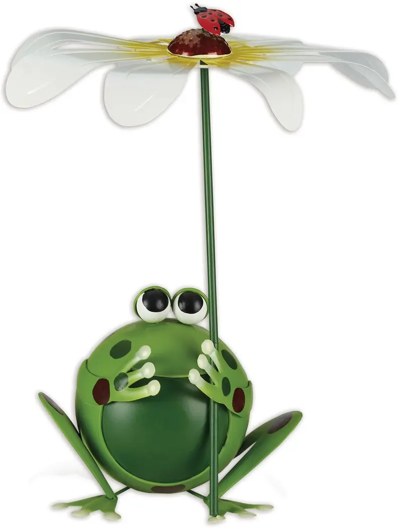 Frog Daisy Porch Sitter - Garden Specialties