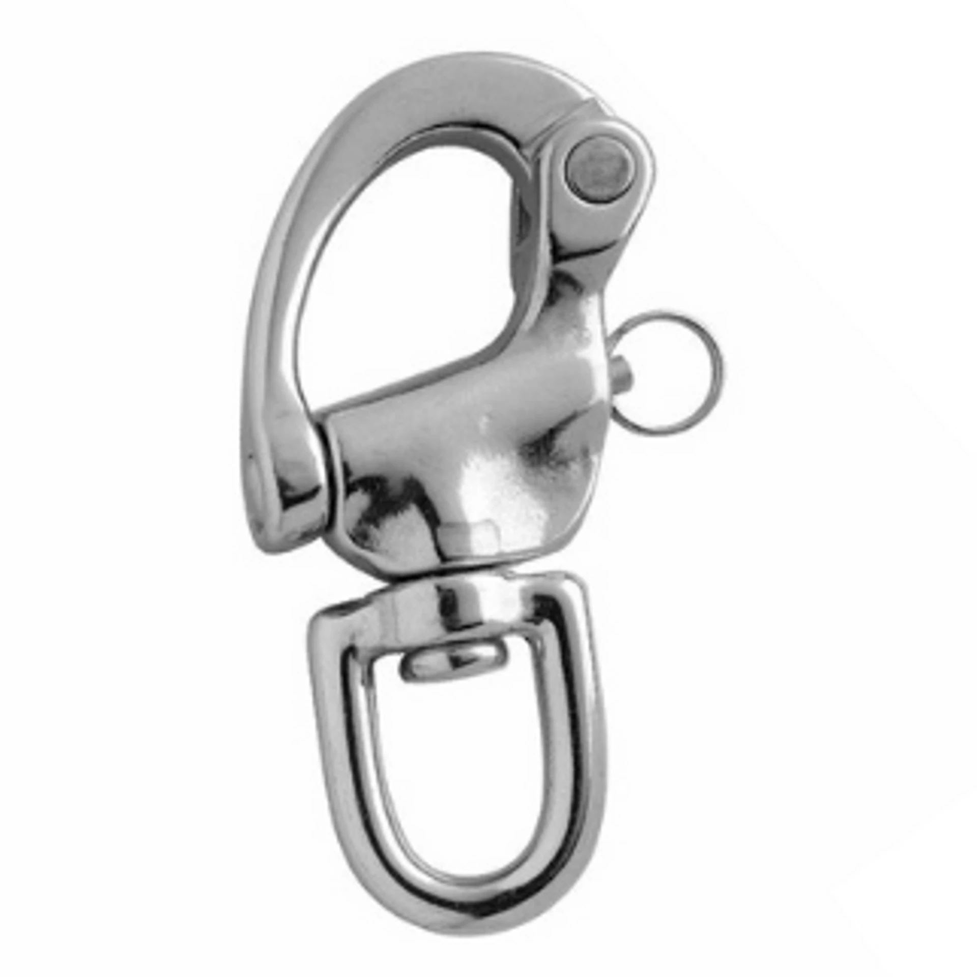 ProClimb Swivel-Eye Snap Shackle Quick Release 316 Stainless #3 - Climb ...