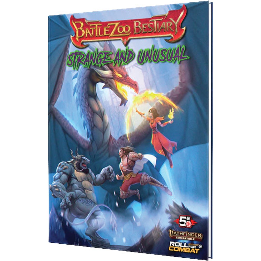 Pathfinder 2E Battlezoo Bestiary Strange and Unusual - Guardian Games Aloha