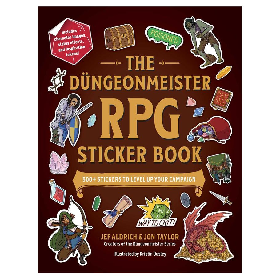 Dungeonmeister RPG Sticker Book - Guardian Games Aloha