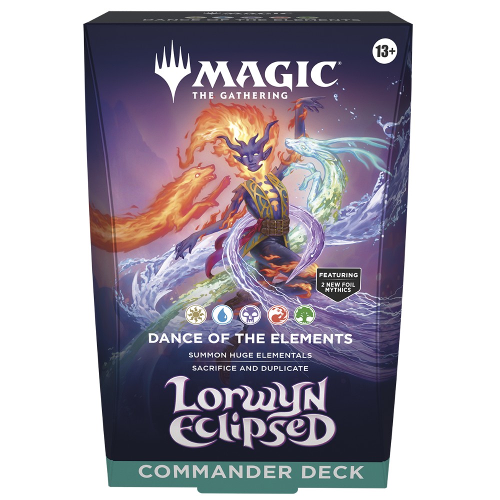 Magic the Gathering Commander Deck Dance of the Elements Lorwyn ...