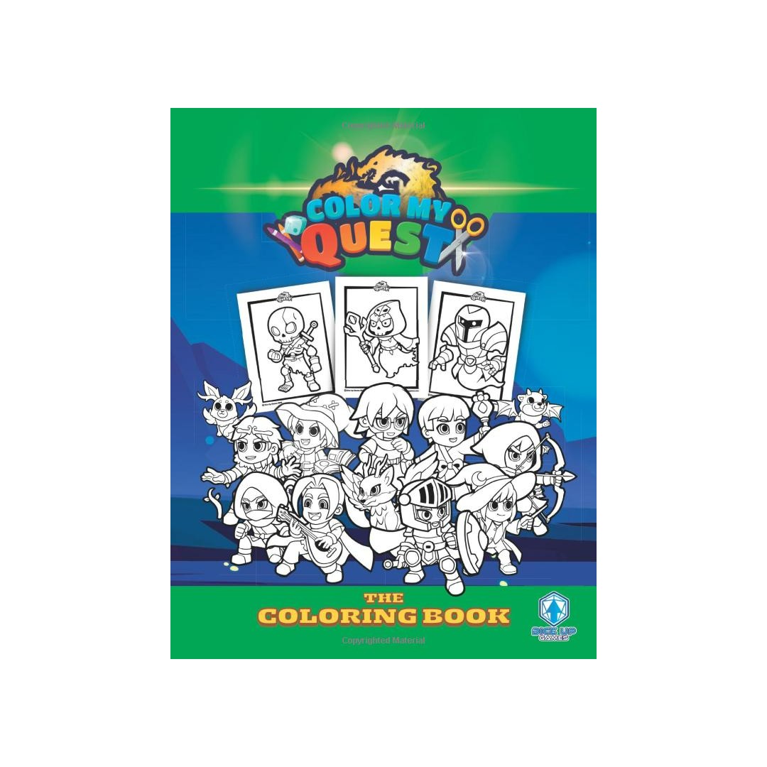 Color My Quest Coloring Book - Guardian Games Corvallis