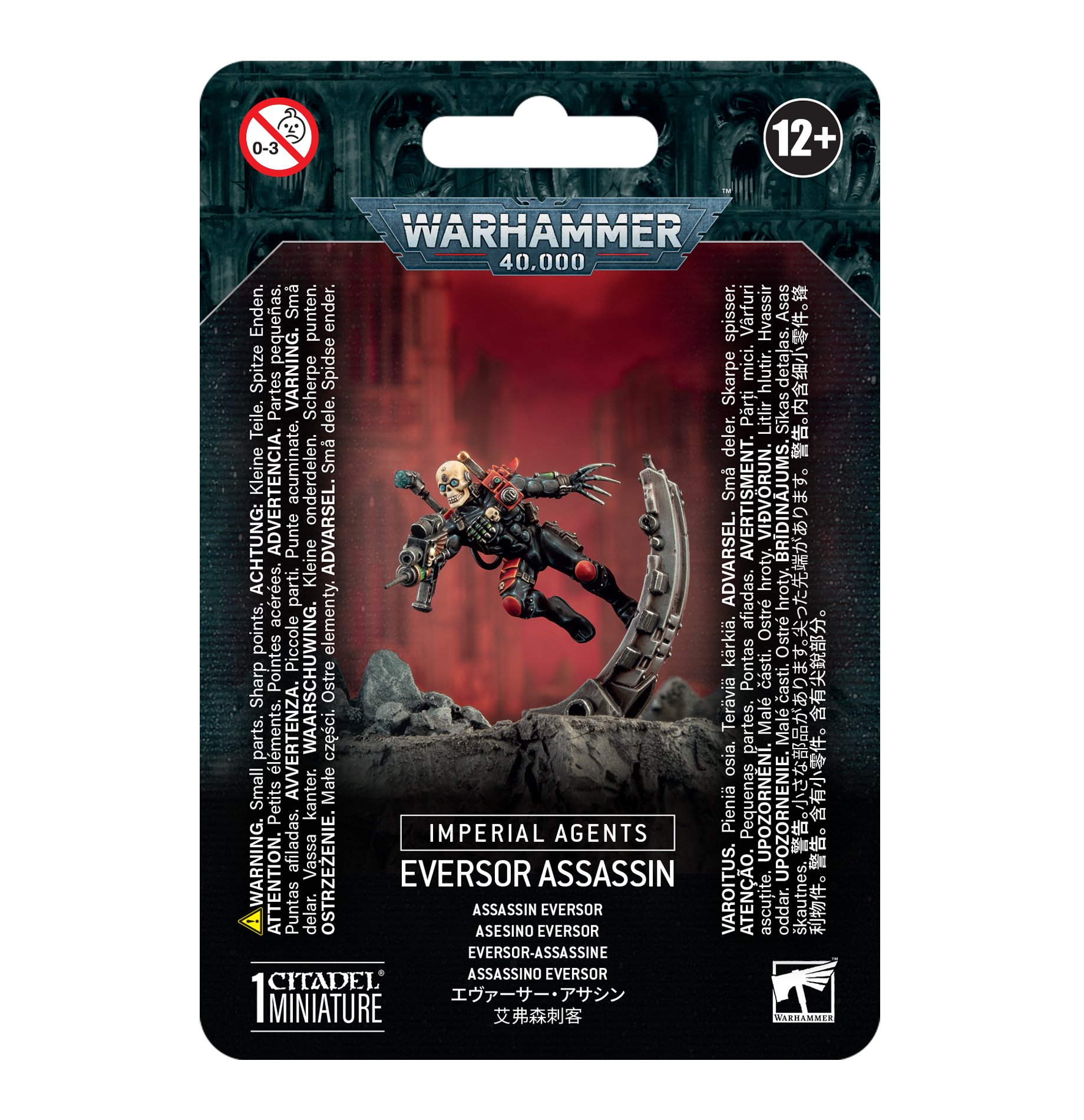 Warhammer 40k Imperium Imperial Agents Eversor Assassin - Guardian ...