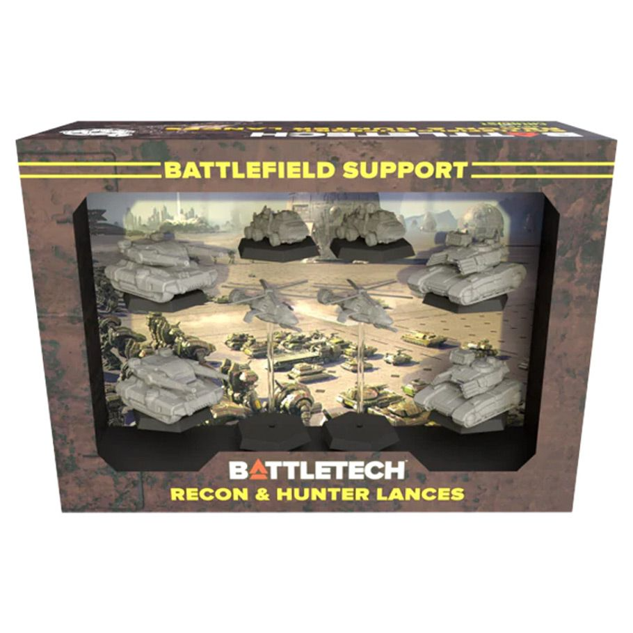Battletech Mercenaries Force Pack Battlefield Support Recon and Hunter ...