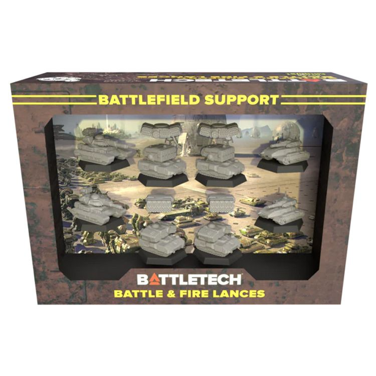 Battletech Mercenaries Force Pack Battlefield Support Battle and Fire ...