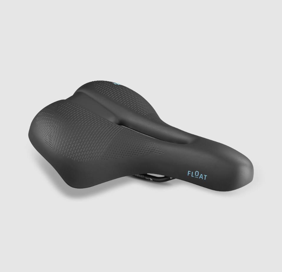 Float Saddle - Comfort - Float Moderate - Women's - Black - Bike Tech USA