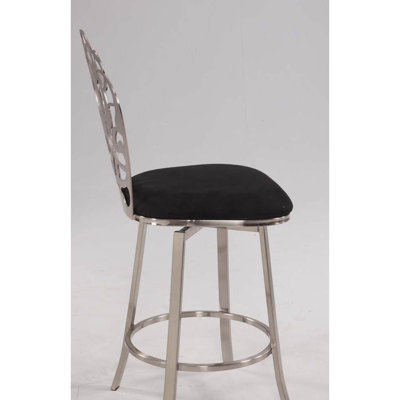 Mcquade Bar & Counter Swivel Stool Seat Height: Counter Stool (25.7 ...
