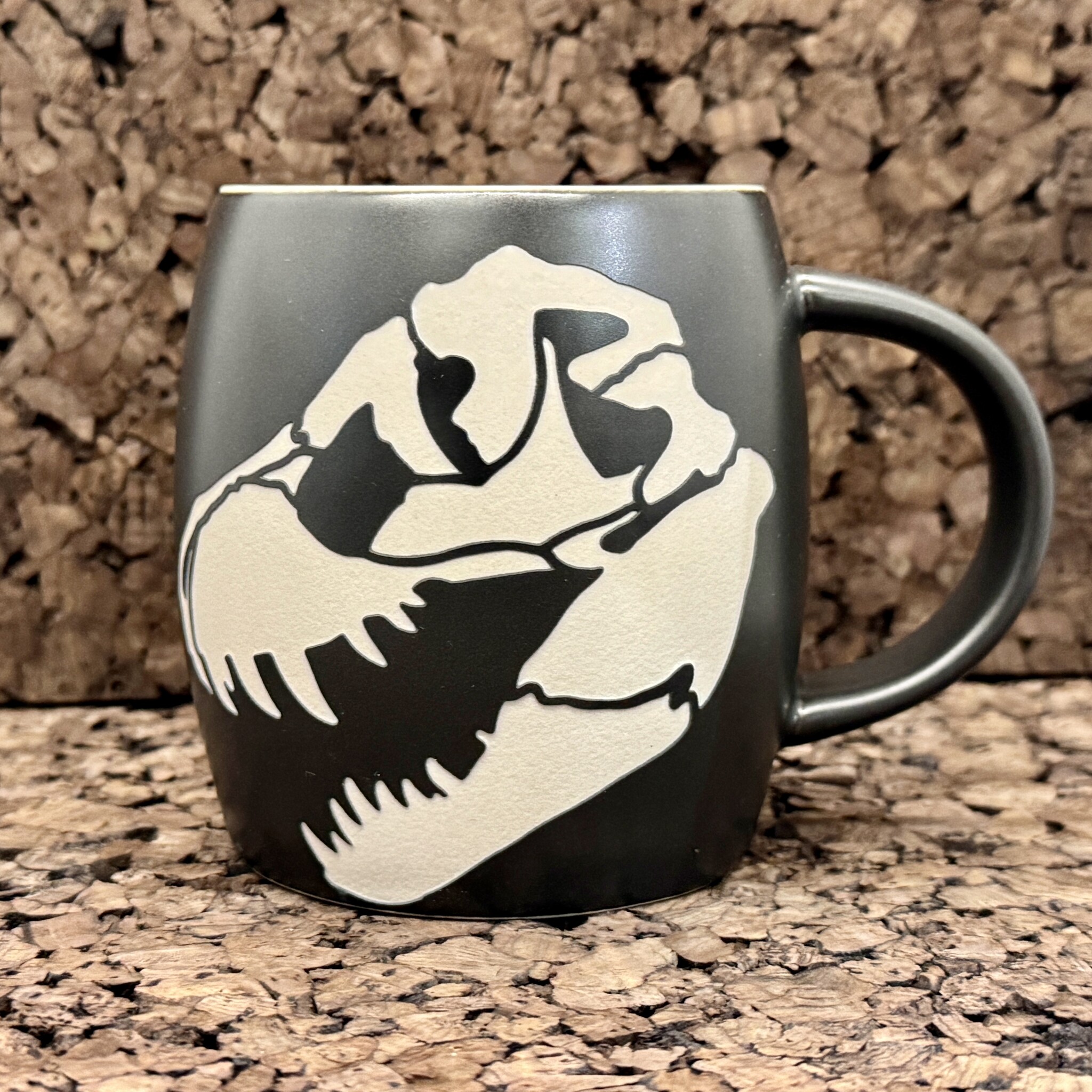 BHIGR Etched Skull Coffee Mug - STAN Tyrannosaurus rex ® - Coffee ...