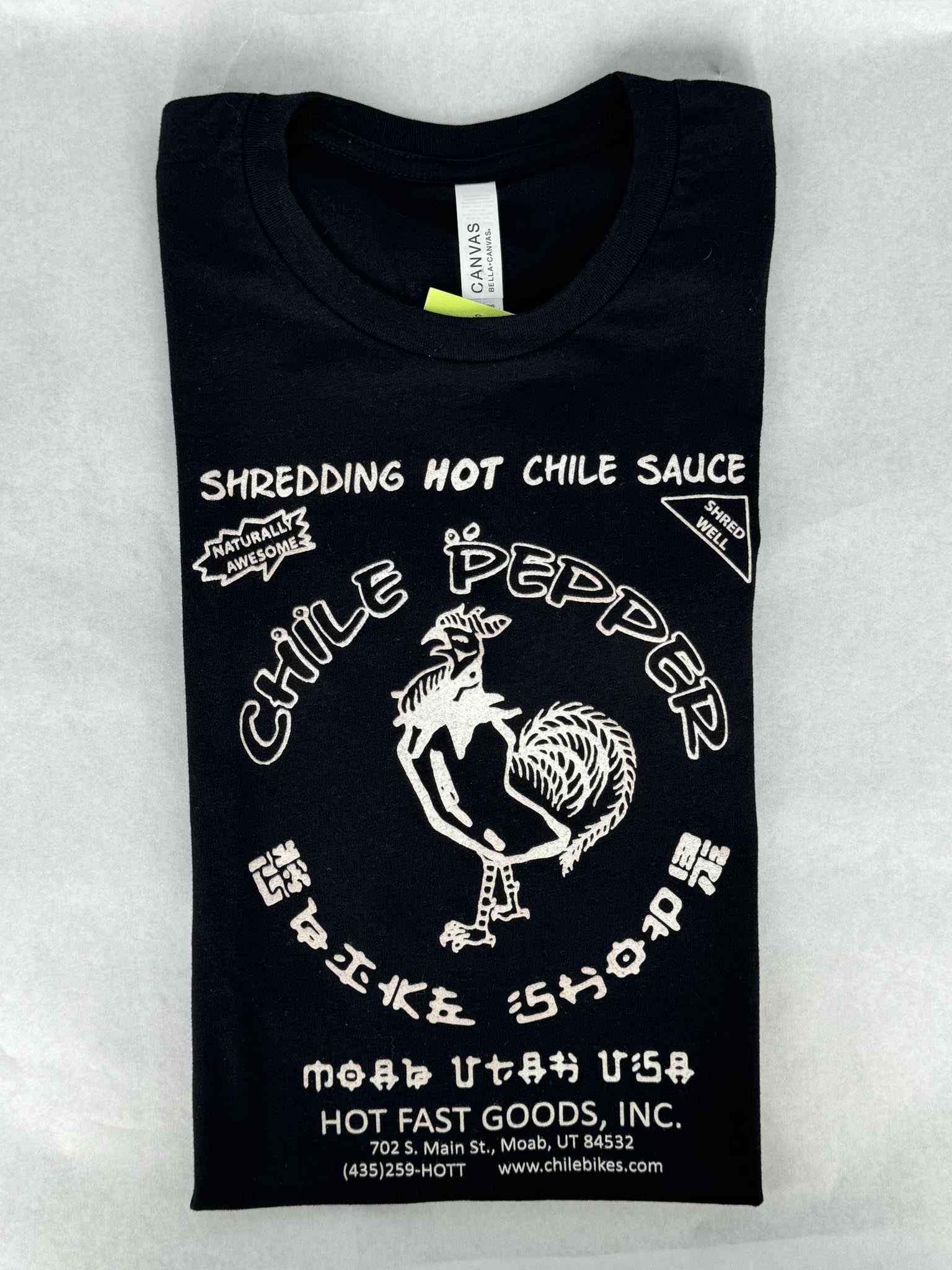Chile Pepper Sauce Tee - Men's/Unisex - Chile Pepper Bike Shop