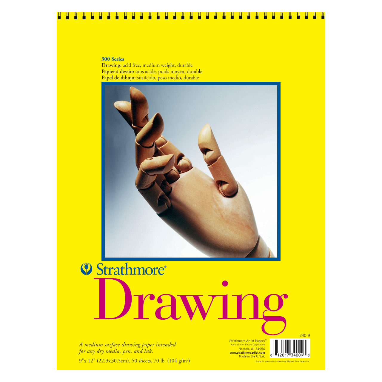 Strathmore Strathmore 300 Drawing Pad - KCAI Underground Art Store