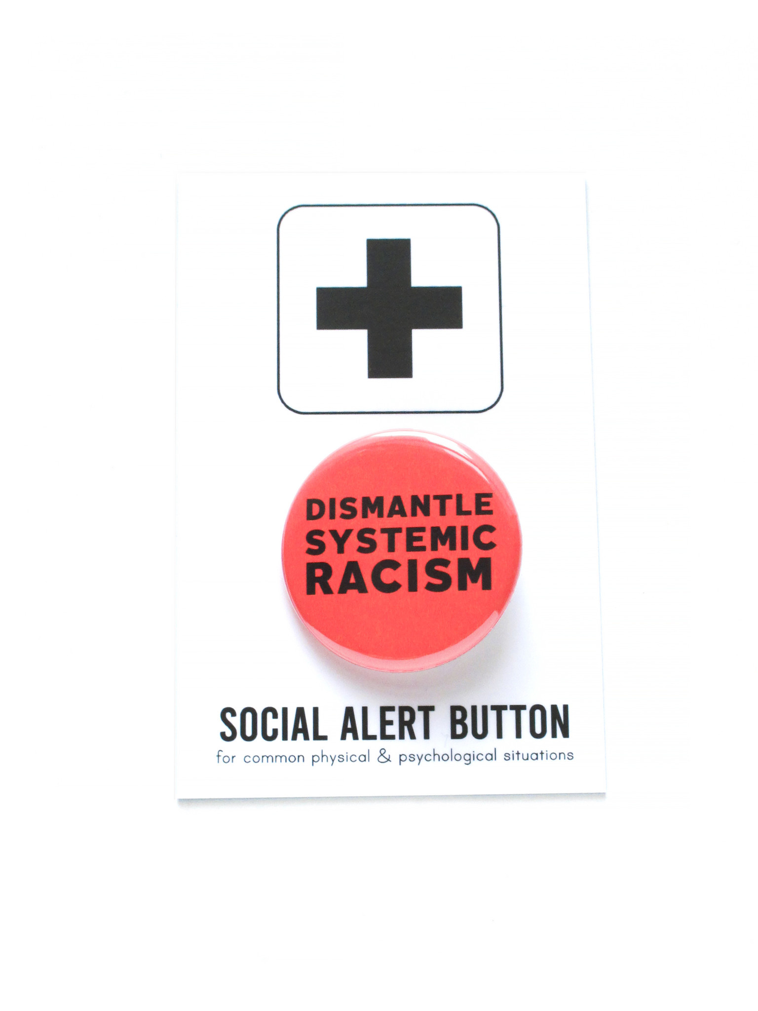 Word for Word Factory DISMANTLE Pinback Button - KCAI Underground Art Store