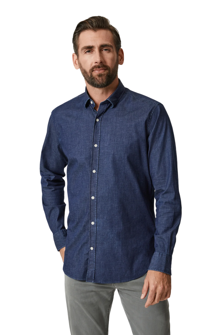 34 Heritage Denim Shirt | Sam Howard Men's Clothier - Sam Howard Men's ...
