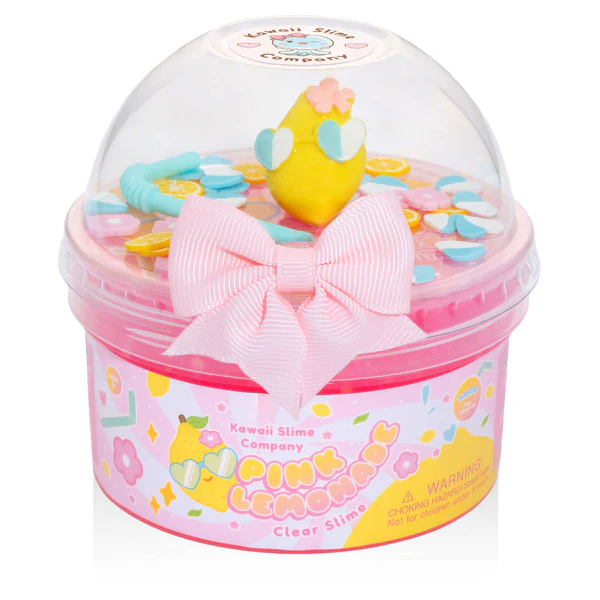 KAWAII SLIME KAWAII SLIME PINK LEMONADE - Hullabaloo Toys