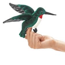 PUPPET MINI HUMMINGBIRD - Hullabaloo Toys