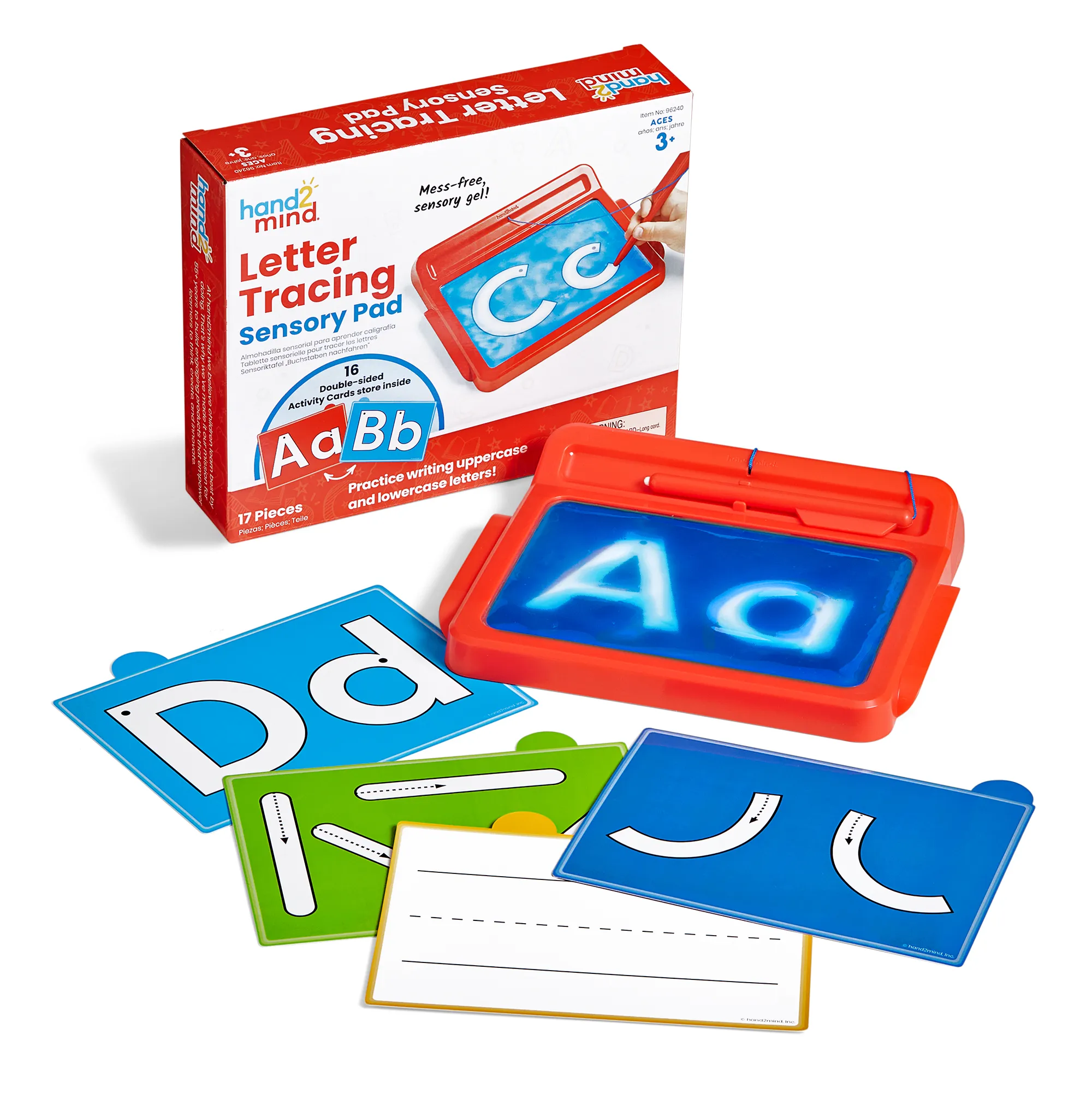LEARNING RESOURCES LETTER TRACING SENSORY PAD - Hullabaloo Toys