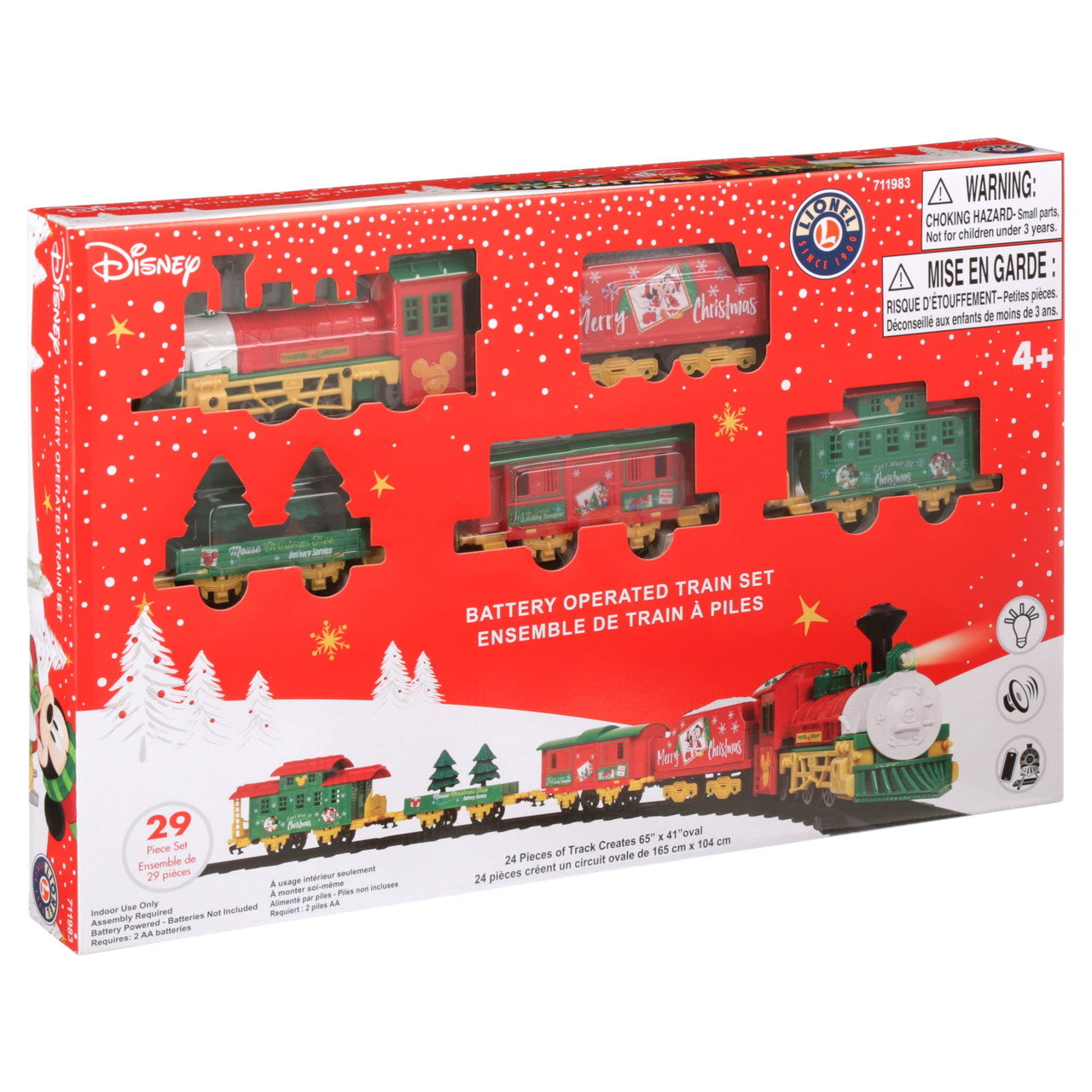 LIONEL DISNEY BATTERY OPERATED TRAIN SET - Hullabaloo Toys