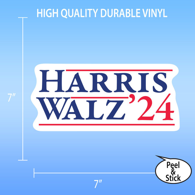 Harris-Walz 2024 Sticker Set (10 Pack) - Support Kamala Harris for ...