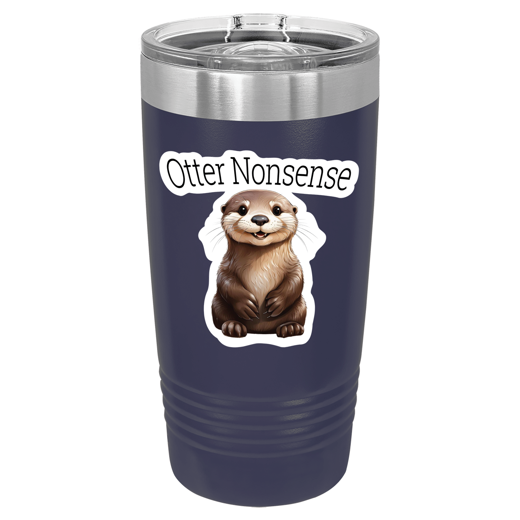 Otter Nonsense Cute Sticker - 5" Vinyl - SLE Customs