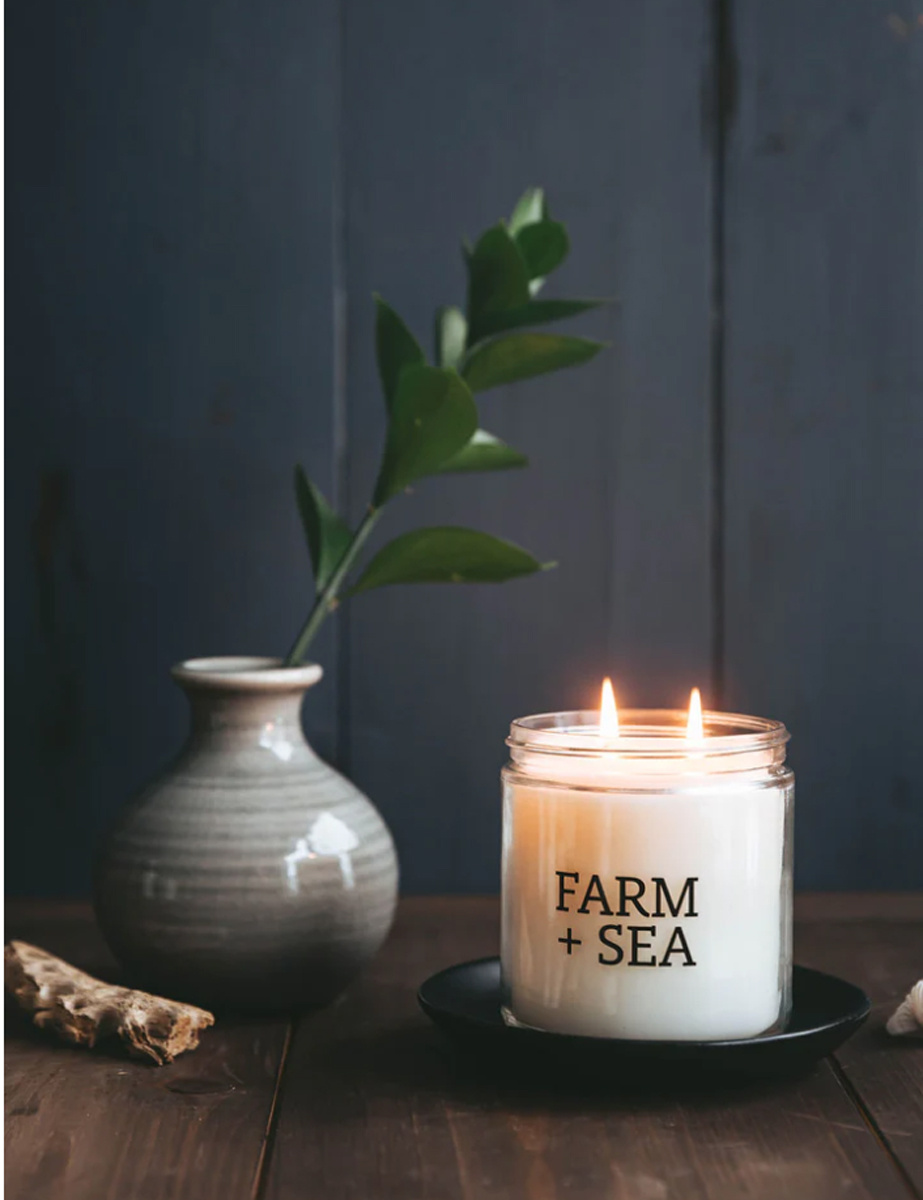 Farm + Sea Large Candle - The Country Store on Main