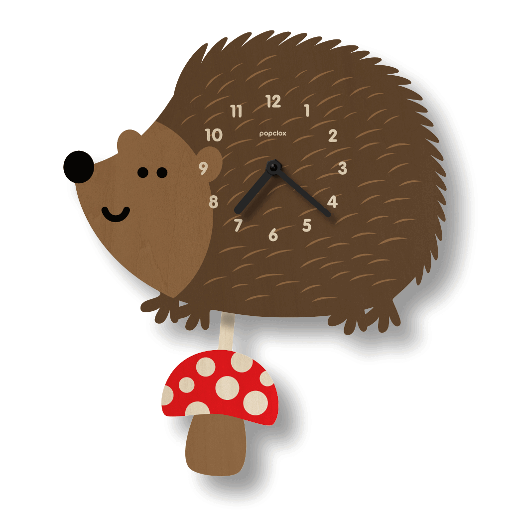 Popclox Pendulum Clock - Forest Animals - Country Store on Main