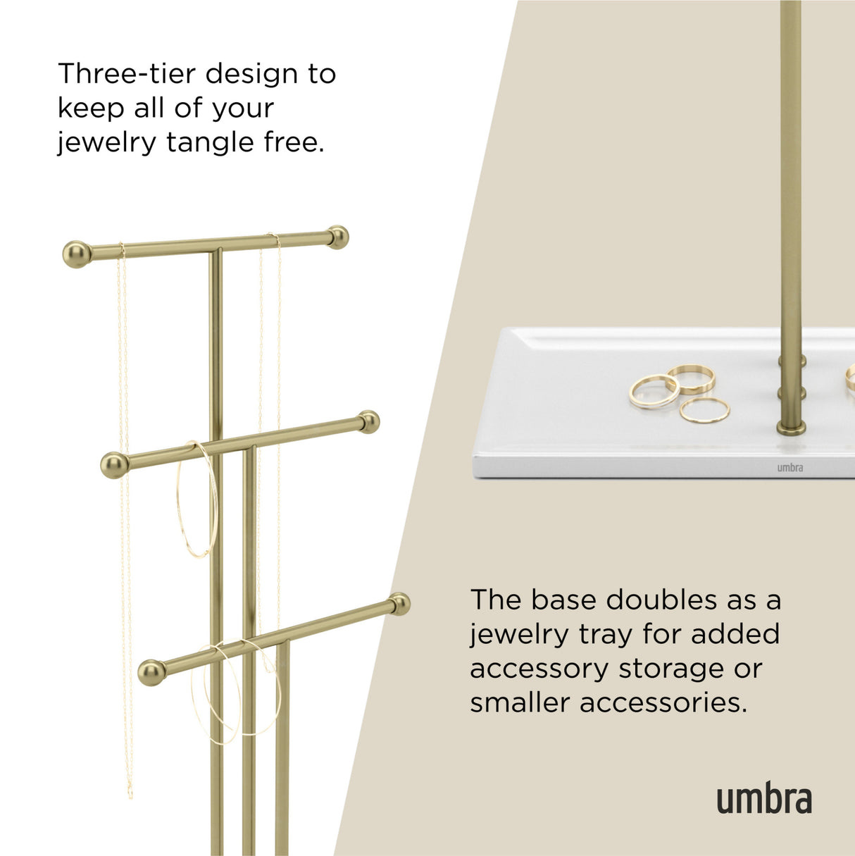 Umbra - Trigem Jewelry Stand - The Country Store on Main