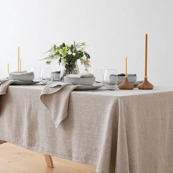 Fennco Styles Classic Solid Tablecloth - The Country Store on Main