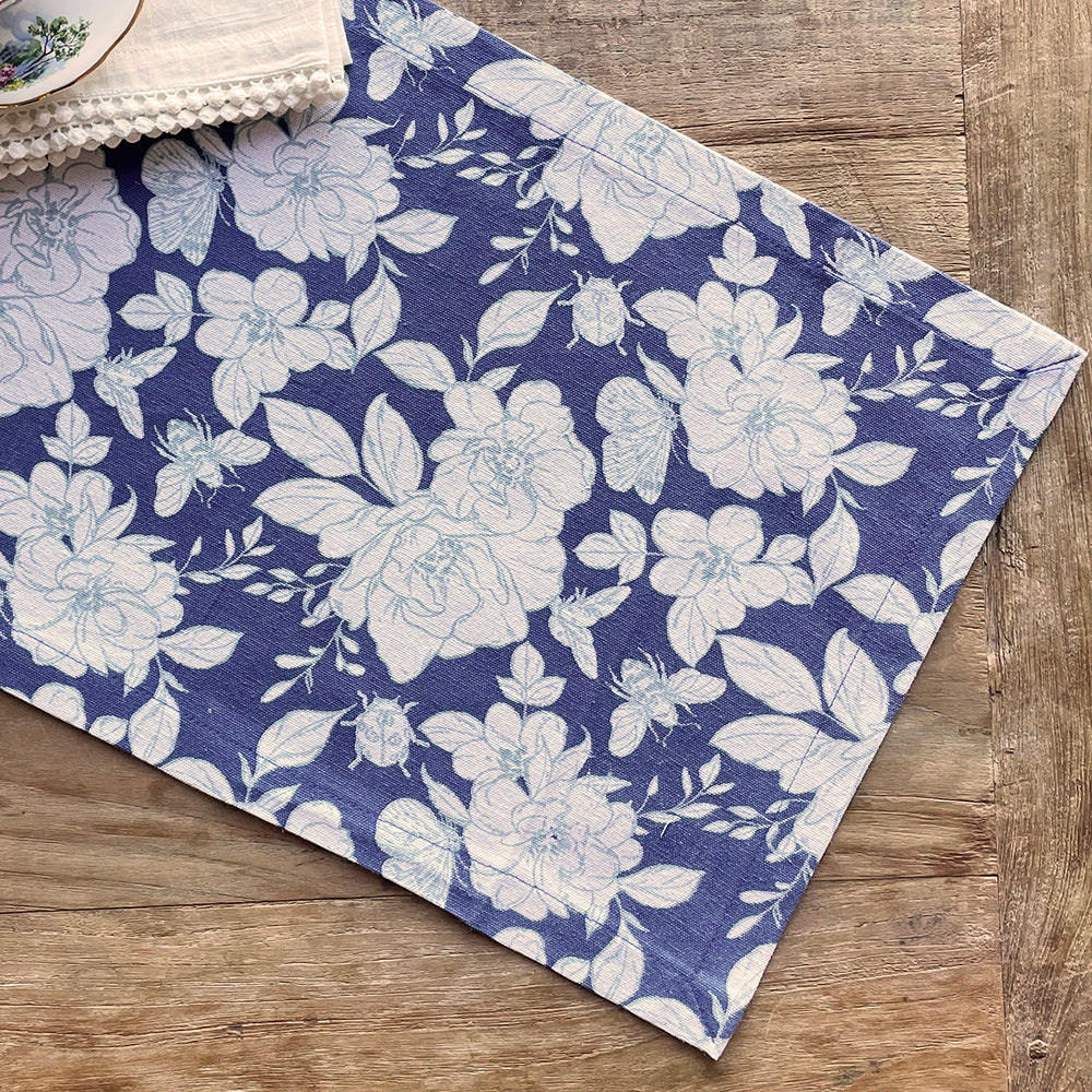 June Bug Indigo Placemat - Set of 4 - The Country Store on Main