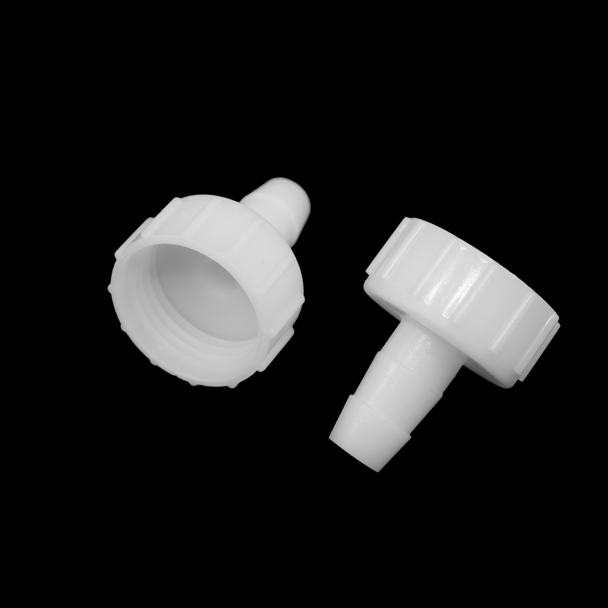 1/4 inch Straight barb fitting (Plastic) B100061 - FLUX USA