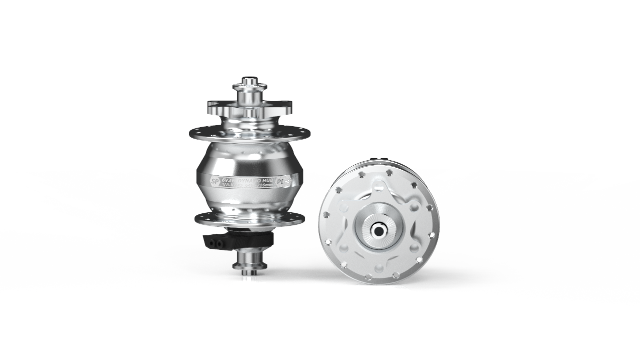 Shutter Precision PL-8 Dynamo Hub - Center Lock - 32h - 100mm QR ...