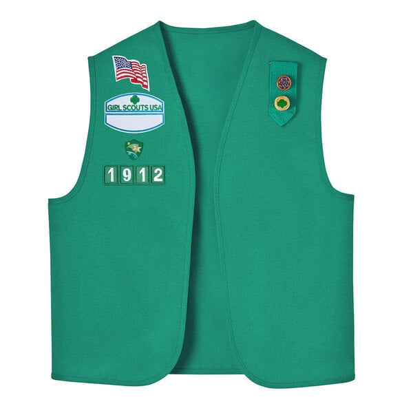Junior Vest - Girl Scouts of Wisconsin-Badgerland