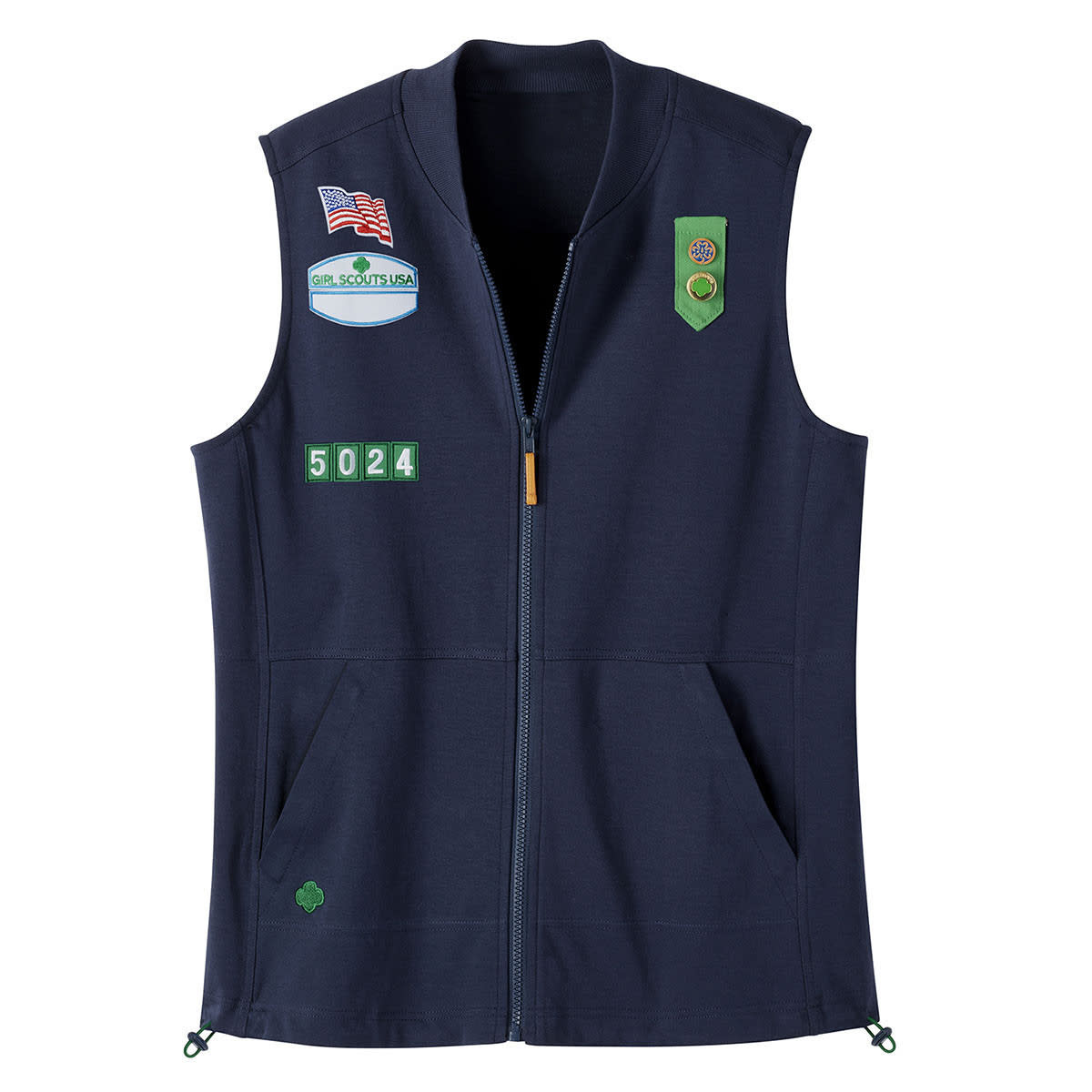 Official Adult Vest - Girl Scouts of Wisconsin-Badgerland