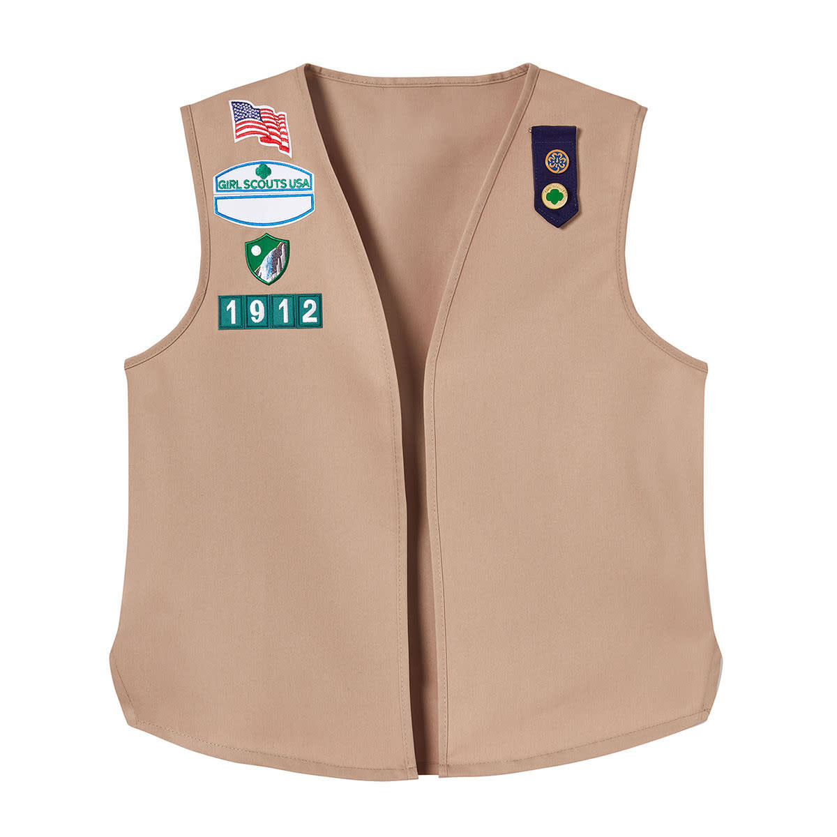 C/S/A Vest - Girl Scouts of Wisconsin-Badgerland