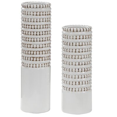 Zack 2 Piece Table Vase Set - Wayfair Outlet - Greensboro, NC