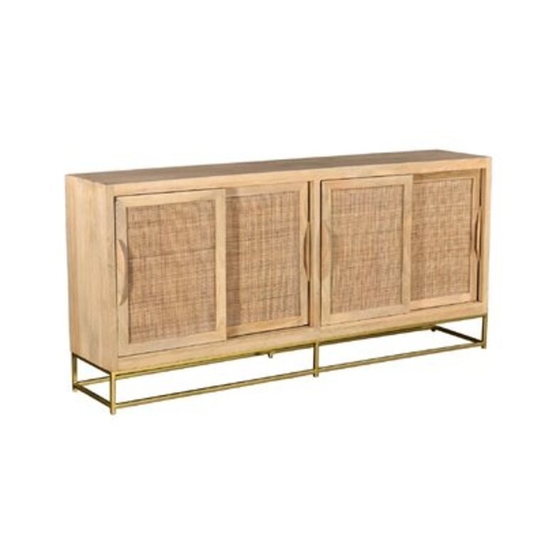 Savoy 68" Wide Mango Solid Wood Credenza - Wayfair Outlet - Greensboro, NC