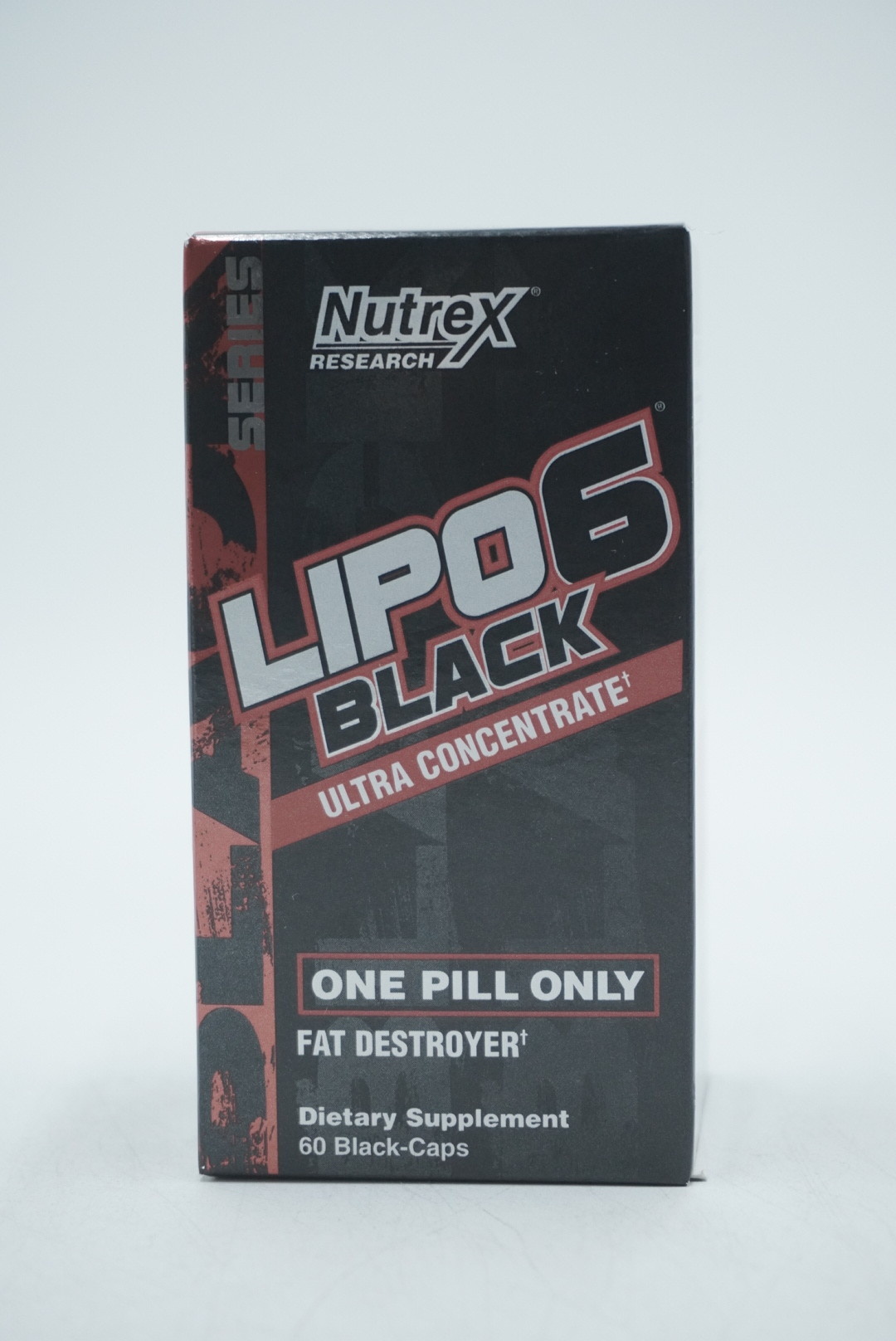 NUTREX LIPO 6 BLACK UC ROJO 60 CAP - Choco Suples