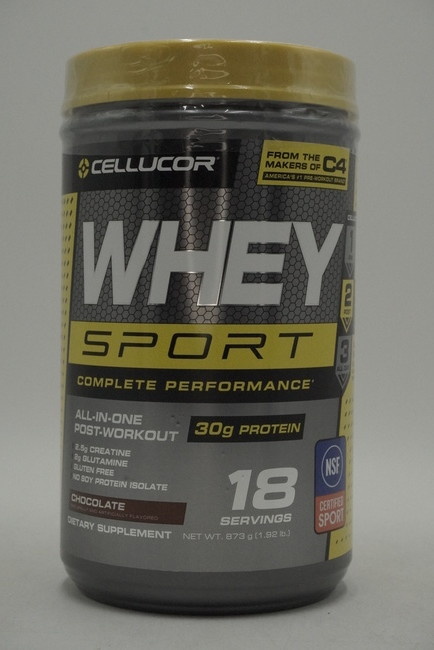 CELLUCOR WHEY SPORT CELLUCOR 1.9 LB 18 SERV CHOCOLATE - Choco Suples