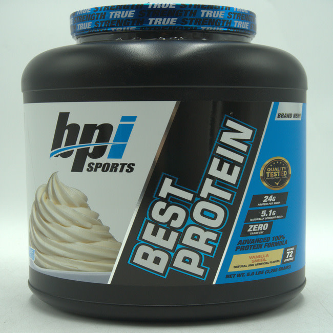 BPI BEST PROTEIN BPI 5 LB 72 SERV VANILLA - Choco Suples